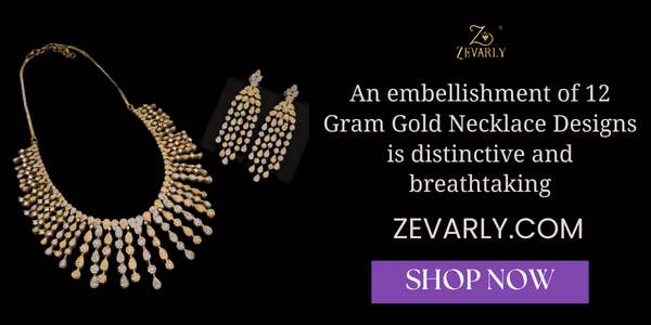 An embellishment of 12 Gram Gold Necklace Designs is distinctive and b ...